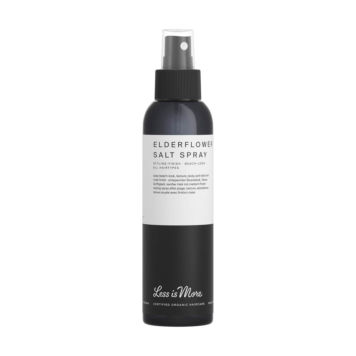 Less is More ELDERFLOWER SALT SPRAY – LIM Cosmetics GmbH