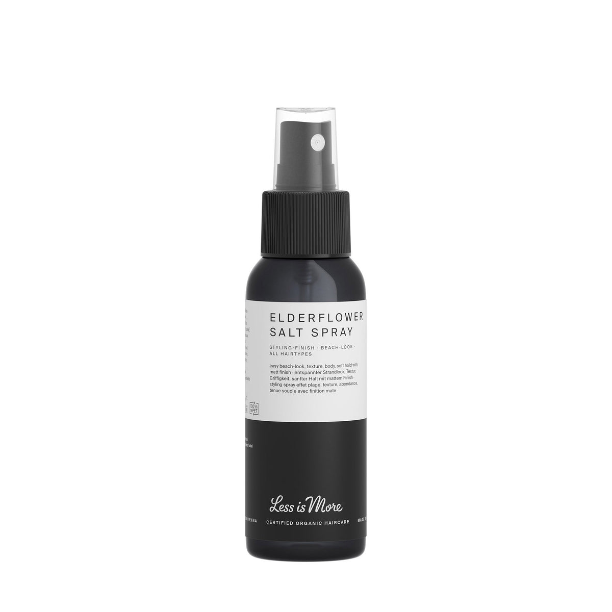 Less is More ELDERFLOWER SALT SPRAY – LIM Cosmetics GmbH